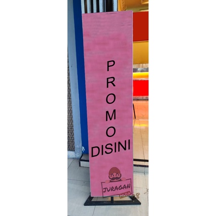 Jual Standing Banner Besi Hollow Berdiri versi 2 | Shopee Indonesia