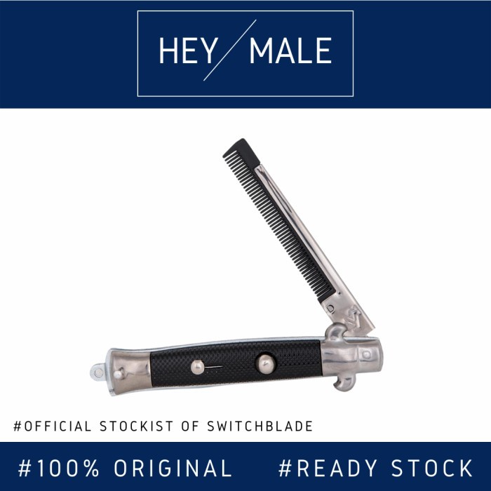 Jual SWITCHBLADE Folding Comb | Shopee Indonesia