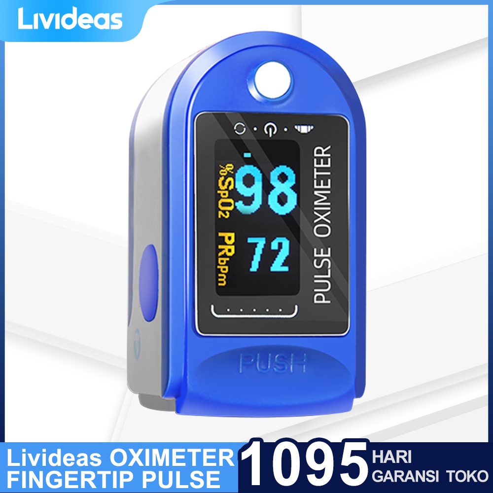 Jual OXIMETER FINGERTIP PULSE LK87 AB-88 Alat Ukur Detak Jantung ...