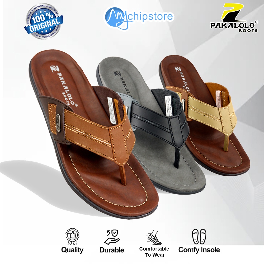 Jual Sandal Pakalolo Kulit PIRAMID 01 Original | Shopee Indonesia