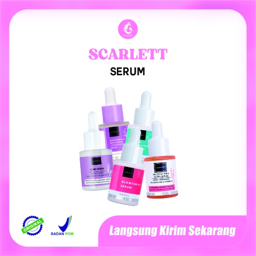 Jual SCARLETTT SERUM - SCARLETT ACNE - SERUM BRIGHTLY EVER AFTER DAY NIGHT | Shopee Indonesia