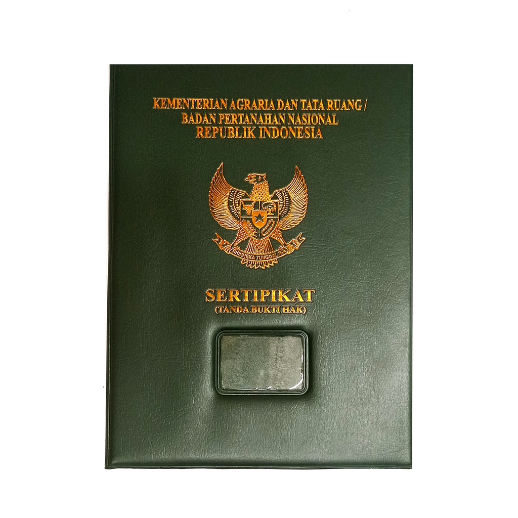 Jual PREMIUM SAMPUL MAP SERTIPIKAT TANAH BPN / COVER SERTIFIKAT TANAH ...