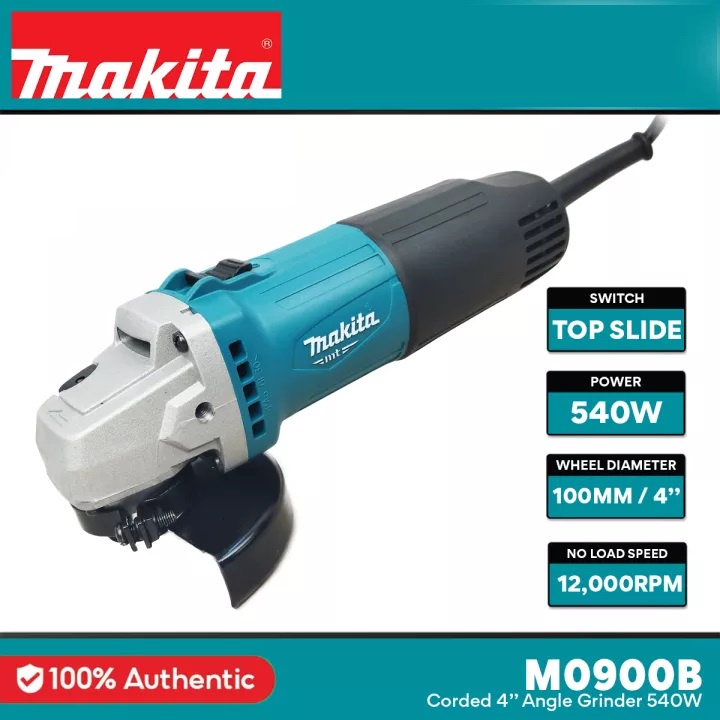 Jual MAKITA M0900B Angle Grinder Mesin Gerinda Tangan 4 inch 540W MT90 ...