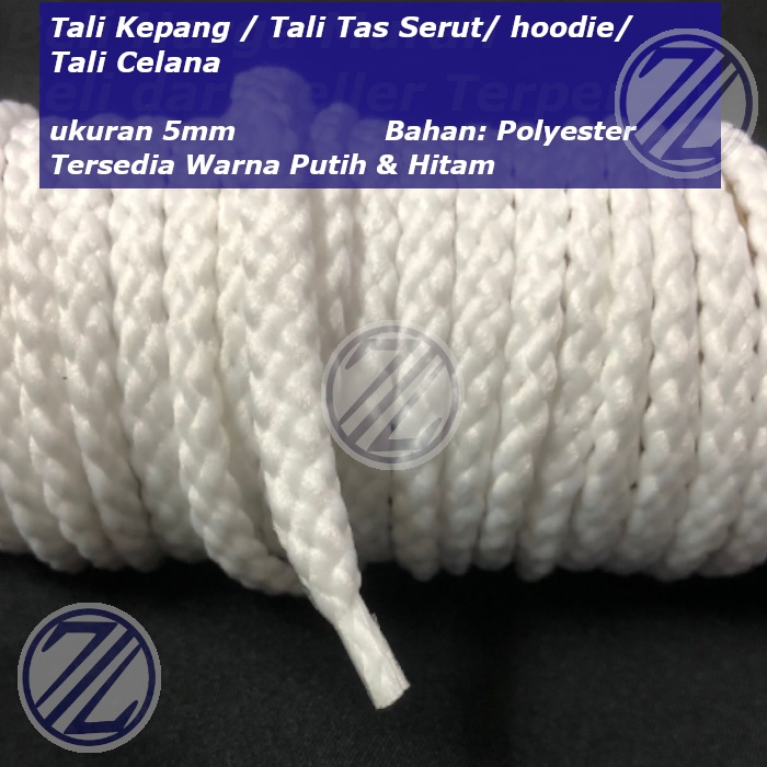 Jual Tali Kepang / Tali Tas Serut / hoodie / Tali Celana / Tali Kolor ...