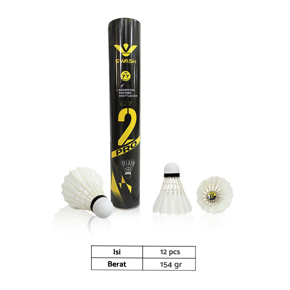 Jual SHUTTLECOCK SWASH PRO GT2 | Shopee Indonesia