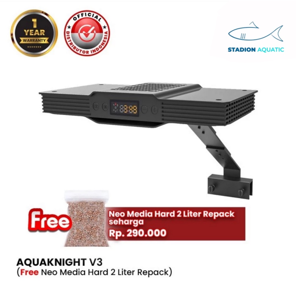 Jual Spectra Aquaknight V3 (60 watt full spectrum) | Shopee Indonesia
