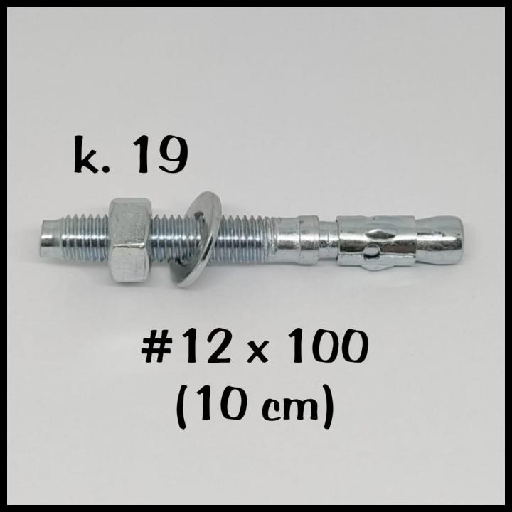 Jual Tru Bolt / Trubolt / Stud Bolt / Wedge Anchor (Per Pcs) | Shopee ...