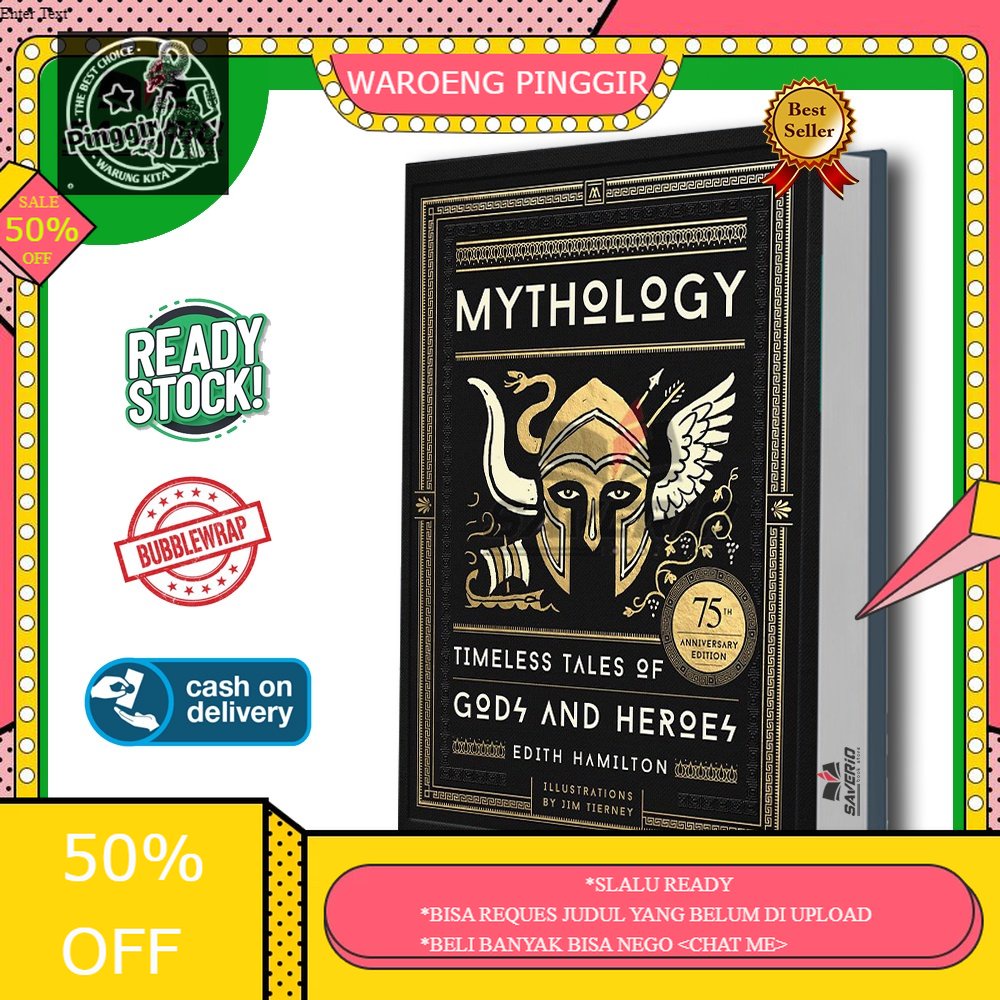 Jual Buku Mythology by Edith Hamilton | Shopee Indonesia