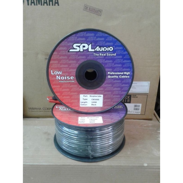 Jual Kabel mic dan audio SPL audio CM3000 original spl cm 3000/100m ...