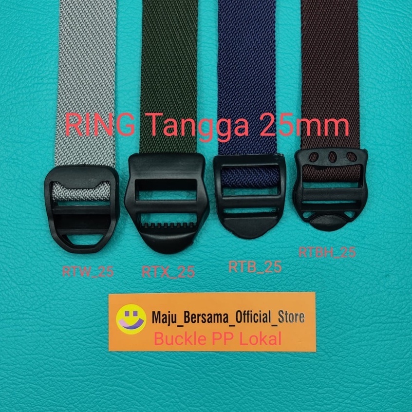 Jual Buckle Plastik PP Lokal - Ring Tangga 25mm - SW1 | Shopee Indonesia