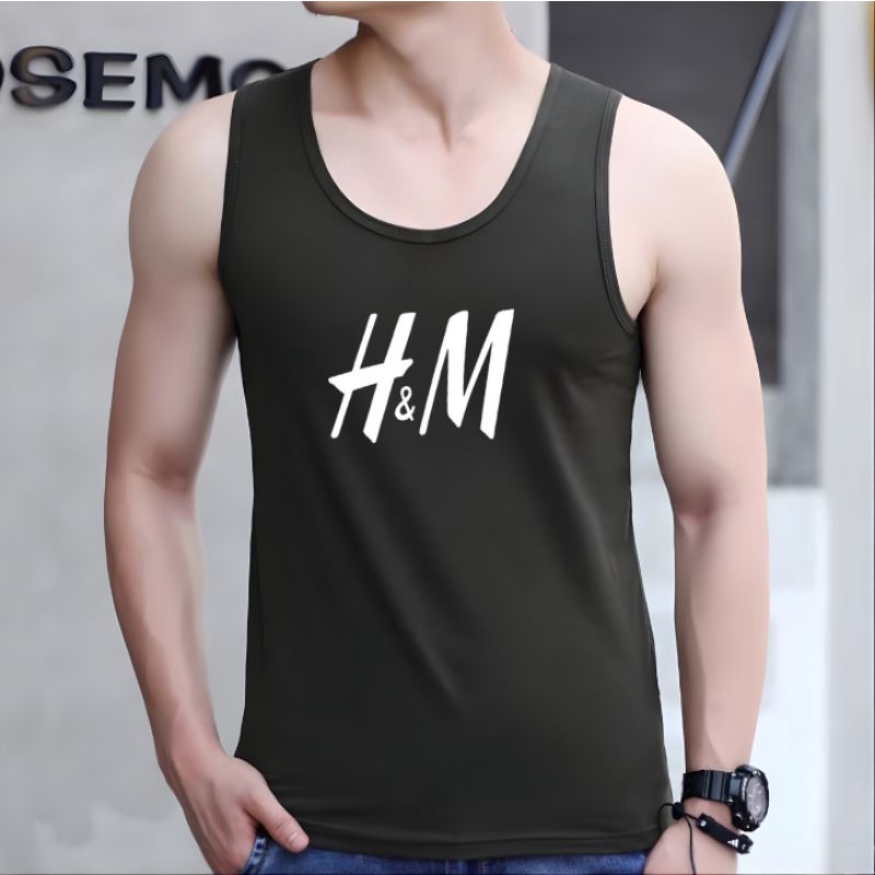 Jual Singlet Pria Dewasa HM Kaos Singlet Pria Cotton Combed Kaos ...