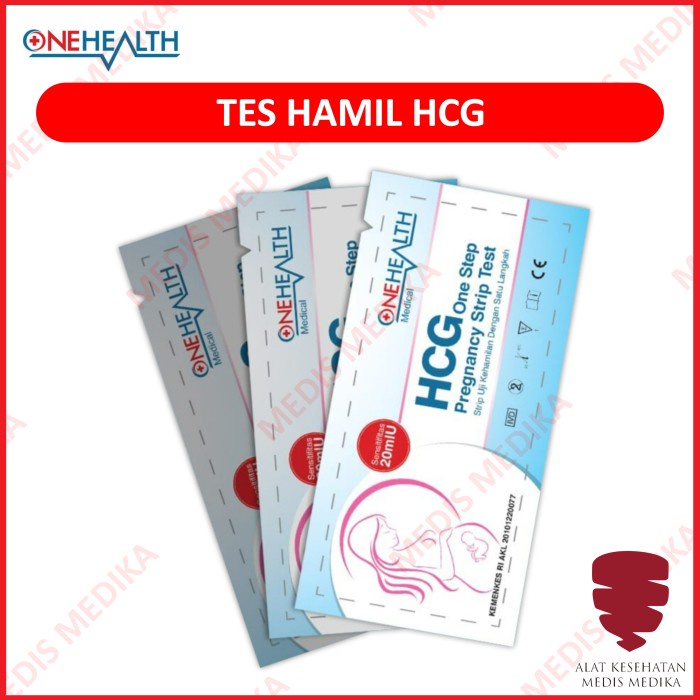 Jual Test Hamil OneHealth Alat Tes Uji Kehamilan Tespek Strip Cek Hamil ...