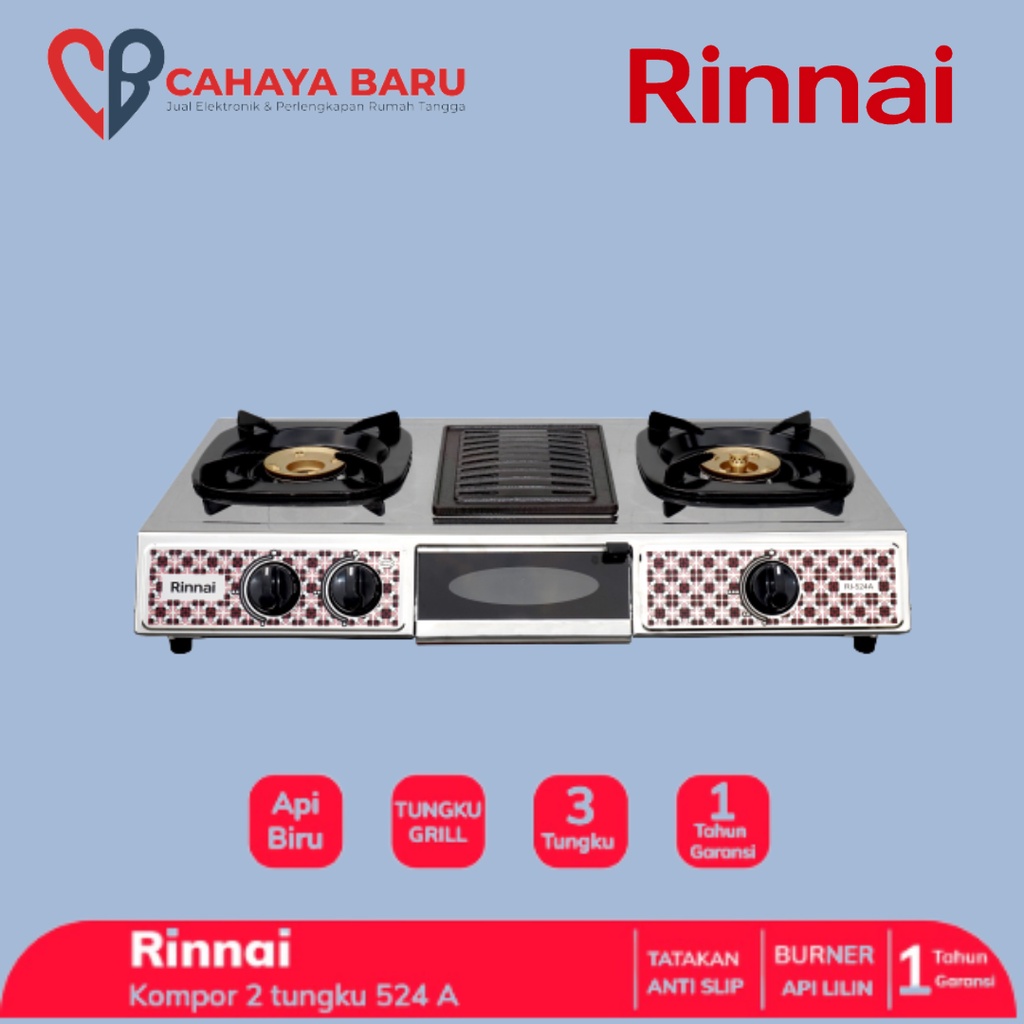 Jual RINNAI KOMPOR RI-524A | Shopee Indonesia