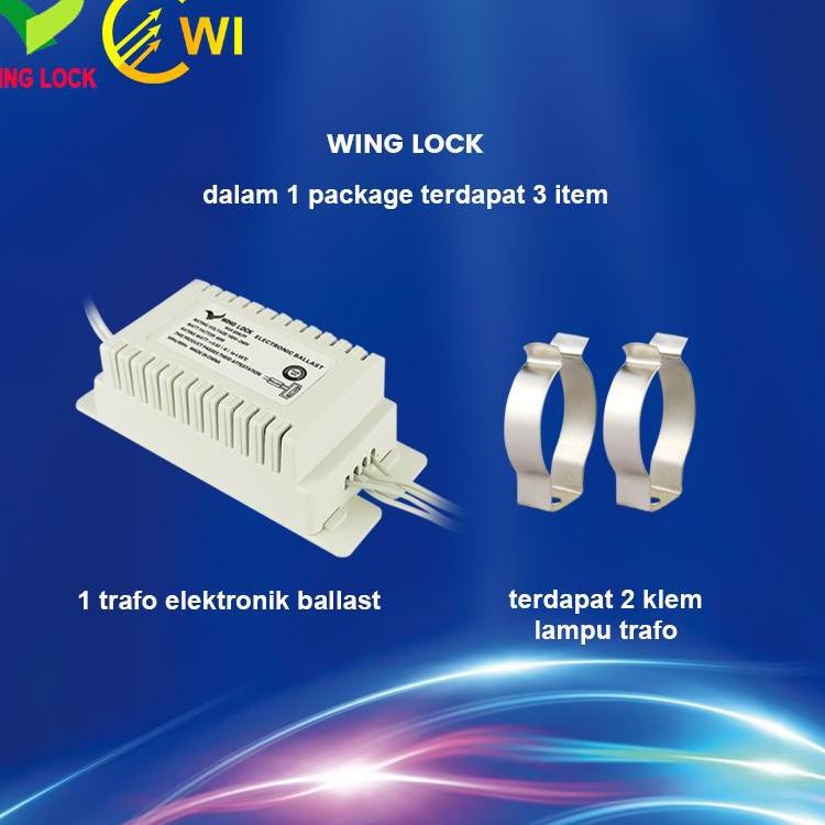 Jual Ballast Lampu TL T8/Trafo Elektronik Wing Lock "TNN.18De22м ...