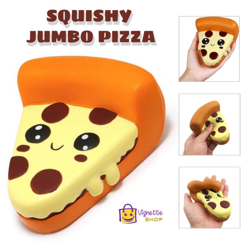 Jual Squishy Jumbo Pizza Lucu | Squisy Squisi | Mainan Anak Perempuan ...