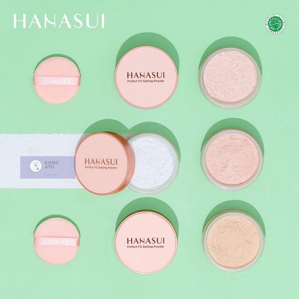Jual Hanasui Perfect Fit Setting Powder | Shopee Indonesia