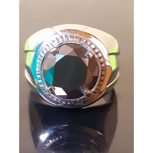 Jual natural [BLACK DIAMOND EROPA 4.15 CT SERTIFIKAT] berlian hitam ...