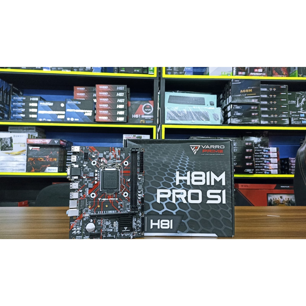 Jual MOBO MOTHERBOARD VARRO PRIME H81M-PRO S1 LGA 1150 SUPPORT M2 NVME GARANSI 2 TAHUN | Shopee ...
