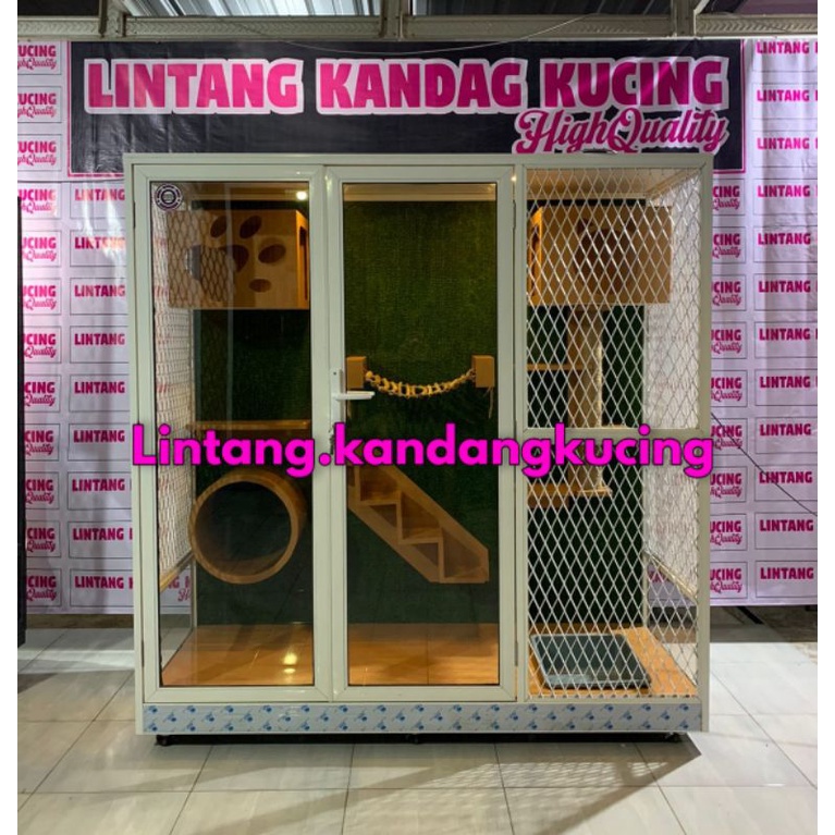 Jual Kandang Kucing Playground Kucing Kandang Kucing Minimalis Cat ...