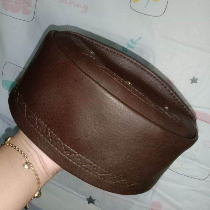 Jual Peci Kulit Peci Haji Mabrur Asli Kulit Domba Garut | Shopee Indonesia