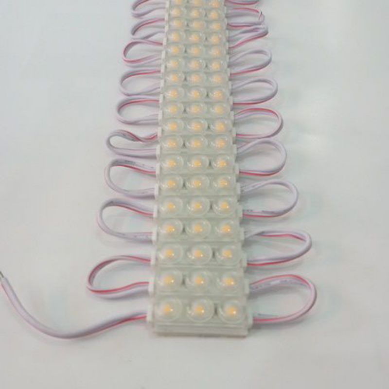 Jual lampu led modul mini lensa 3 mata DC 12V 0.6W warm white | Shopee Indonesia