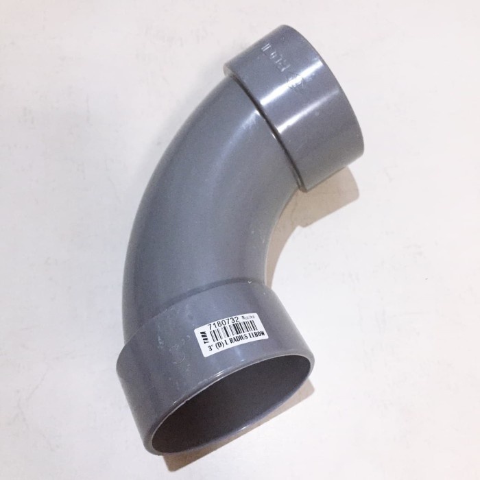Jual Large Radius Elbow/ Long Elbow/ Keni PVC 3 Inch D RUCIKA - 7180732 | Shopee Indonesia