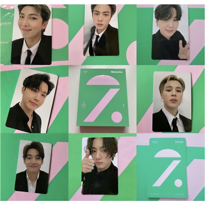 Jual MEMO DVD BLURAY BR 2020 BTS MEMORIES OFFICIAL PHOTOCARD RM NAMJOON YOONGI SUGA SEOKJIN JIN ...