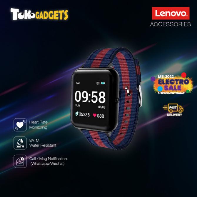 Jual Lenovo S2 Smartwatch - Black | Shopee Indonesia