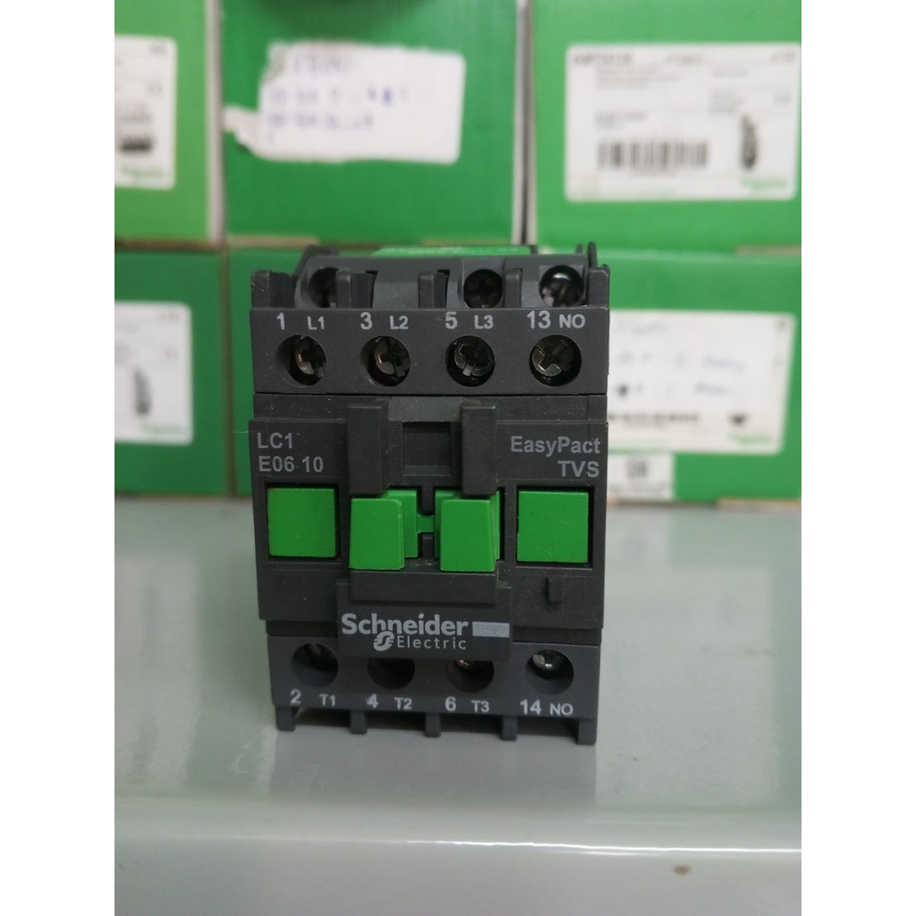 Jual CONTACTOR EasyPact TVS 3P 1NO 2.2KW 400V AC3 - LC1E0610M5 | Shopee Indonesia