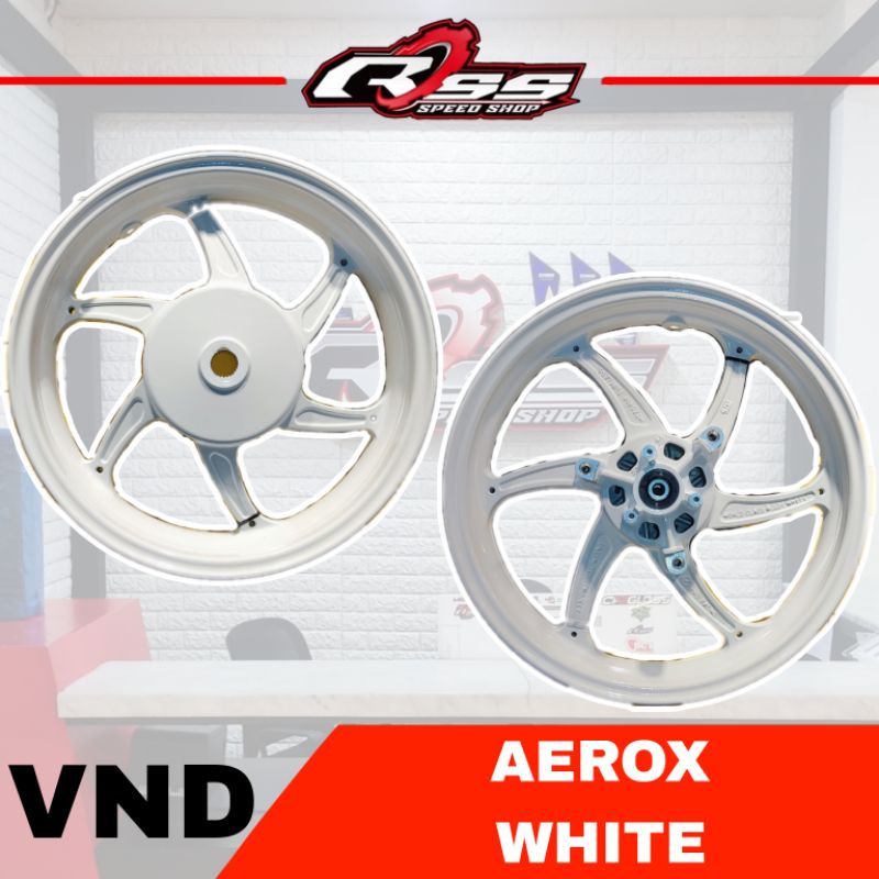 Jual VND VELG VELK AEROX WHITE | Shopee Indonesia