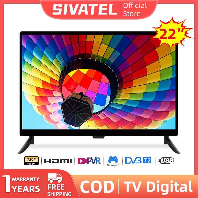 Jual Sivatel TV LED 22 inch HD Ready Televisi Murah layar komputer ...
