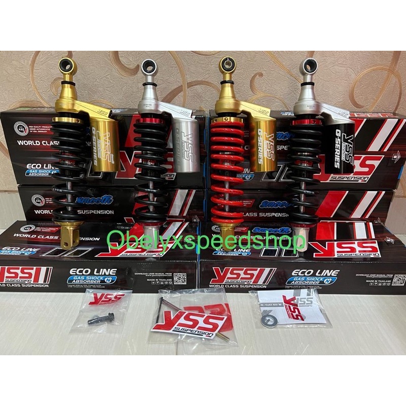Jual SHOCK YSS G PLUS GOLD SERIES 330 MM VARIO 125 & VARIO 150 BLACK ...