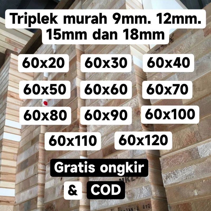 Jual 60cm 18mm plywood triplek tebal 18mm panjang 60cm custom ukuran ...