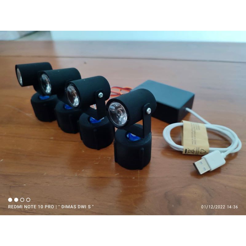 Jual miniatur beam 4 lampu miniatur moving head beam (BACA DESKRIPSI ...