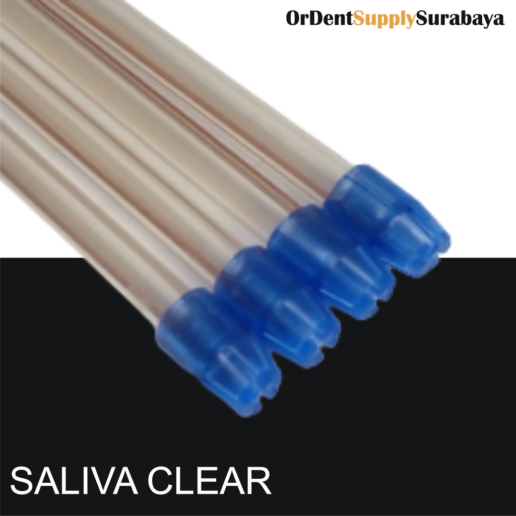 Jual Saliva ejektor suction penyedot air liur isi 100 / suction saliva ...