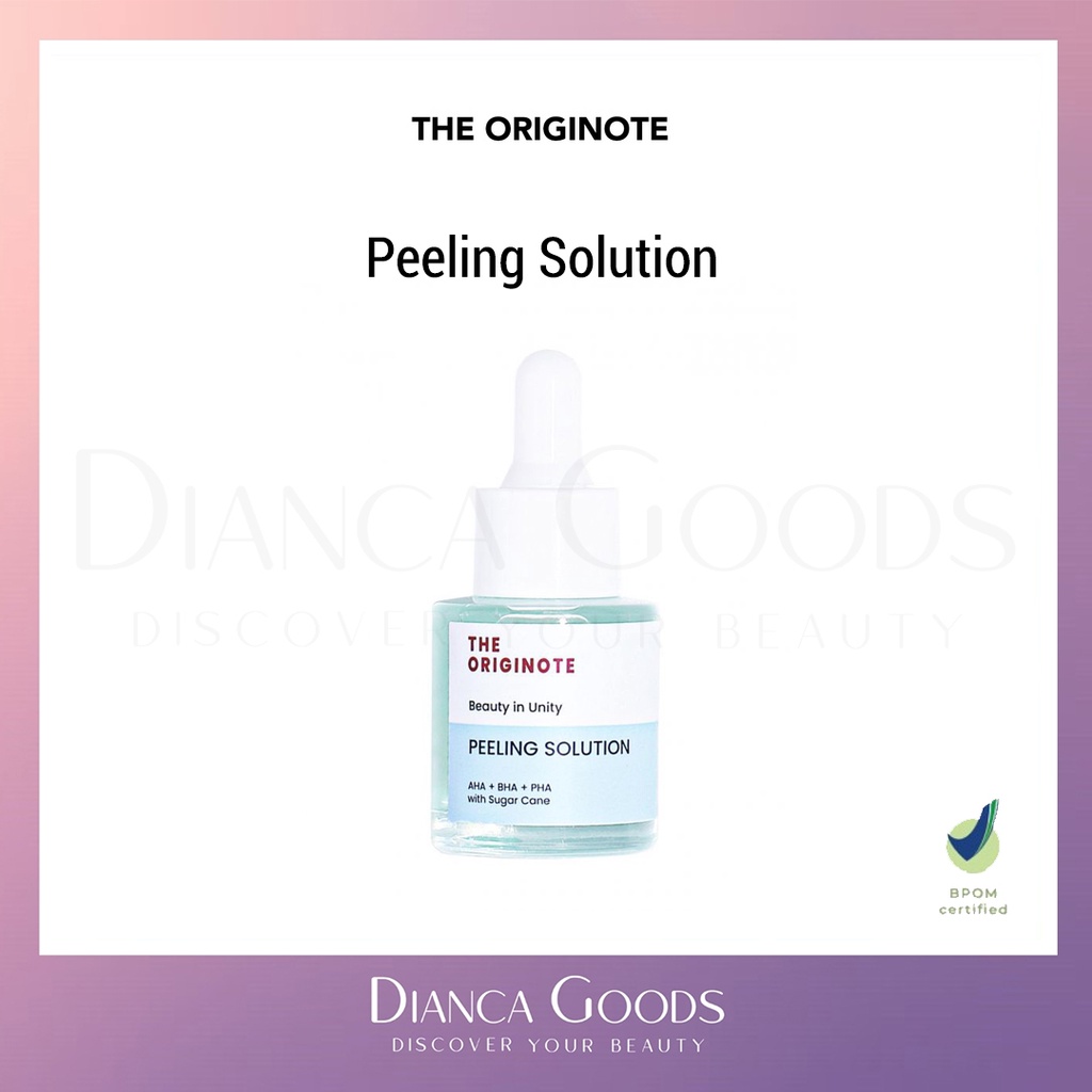 Jual The Originote Peeling Solution Serum 20ml [THE ORIGINOTE 07 ...