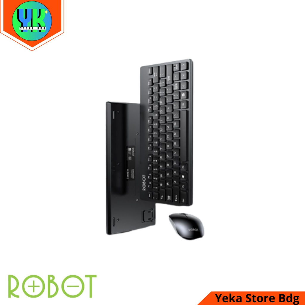 Jual Keyboard +Mouse ROBOT KM3000 (Combo Optical Mouse Receiver Usb for ...