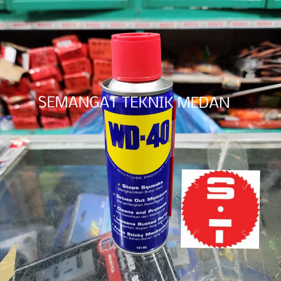 Jual WD40 191ml WD 40 191 ml MULTI PURPOSE PELUMAS ANTI KARAT WD-40 6,5 OZ | Shopee Indonesia