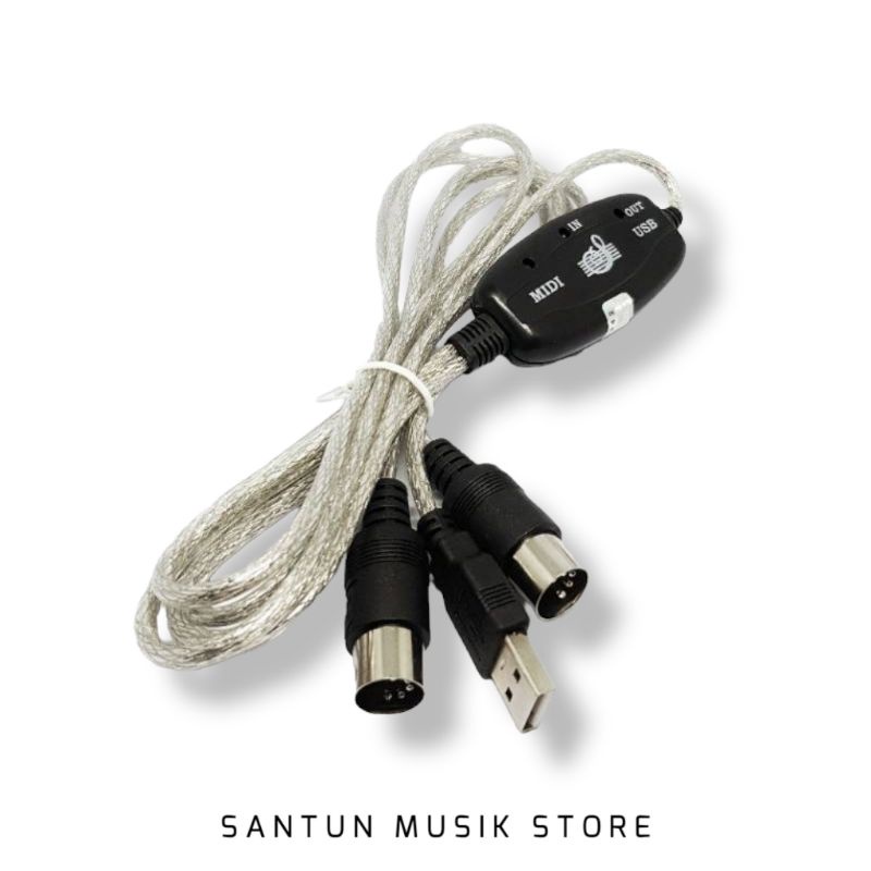 Jual Kabel Midi Keyboard Usb All Keyboard Original Shopee Indonesia
