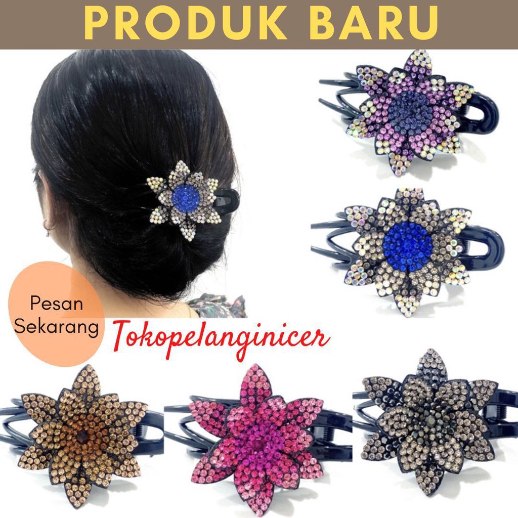 Jual JEPIT RAMBUT PESTA PREMIUM - JEPITAN RAMBUT CAKAR DEWASA - Kep ...