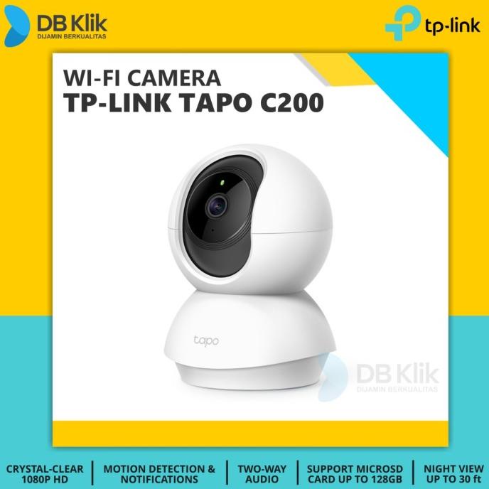 Jual WiFi Camera TP-LINK TAPO C200 - Home Security Cam TPLINK TAPO C200 FHD | Shopee Indonesia