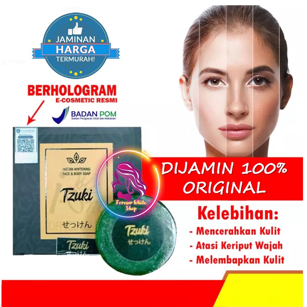 Jual Sabun Tzuki Asli BPOM Brightening Soap ORIGINAL / Tzuki Soap Sabun ...