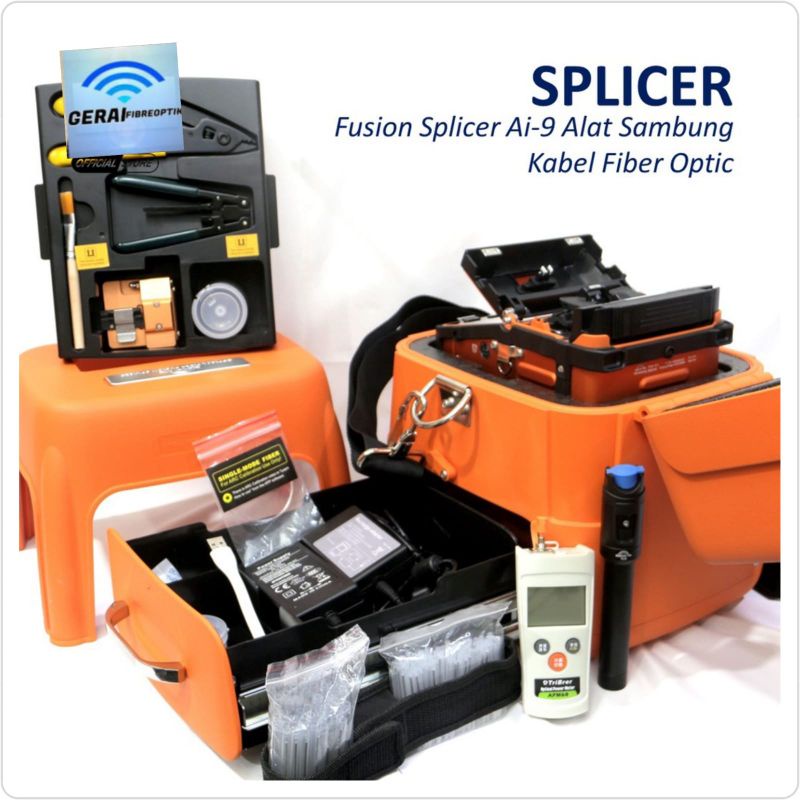 Jual Fiber Optik Fusion Splicer AI9 Splicing FO AI9 (Splicer) | Shopee ...