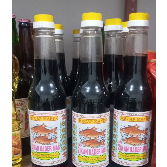 Jual kecap bader/ Kecap Manis cap 2 ikan bader mas | Shopee Indonesia