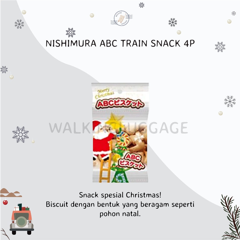 Jual Nishimura ABC Train Snack 4P | Shopee Indonesia