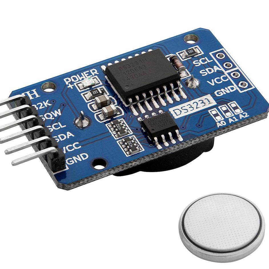 Jual Murah Bulan Ini RTC DS3231 SERI SN REAL TIME CLOCK I2C + BATTERY ...
