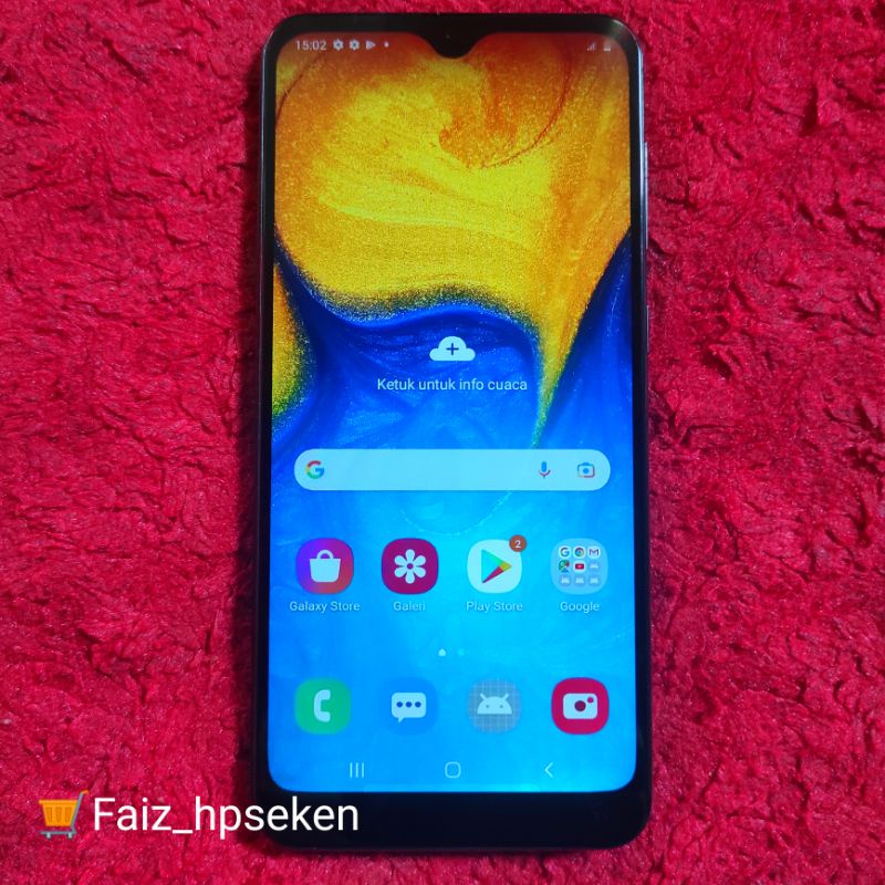 Jual Samsung A20 Ram 3/32 4G LTE Handphone Android Second Murah ...