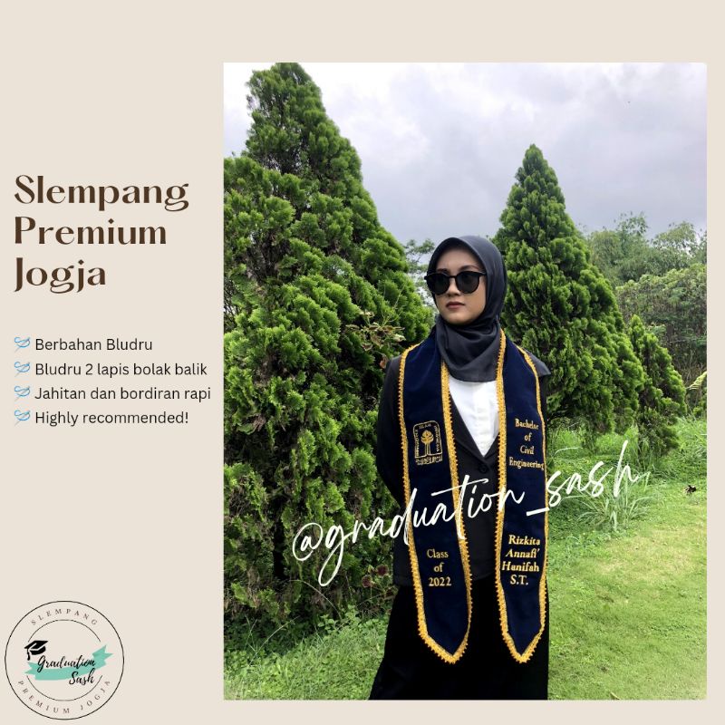 Jual Selempang Leher Renda (1 logo monokrom) | Shopee Indonesia