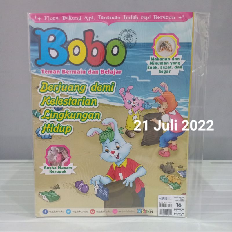 Jual majalah bobo edisi 21 Juli 2022 | Shopee Indonesia