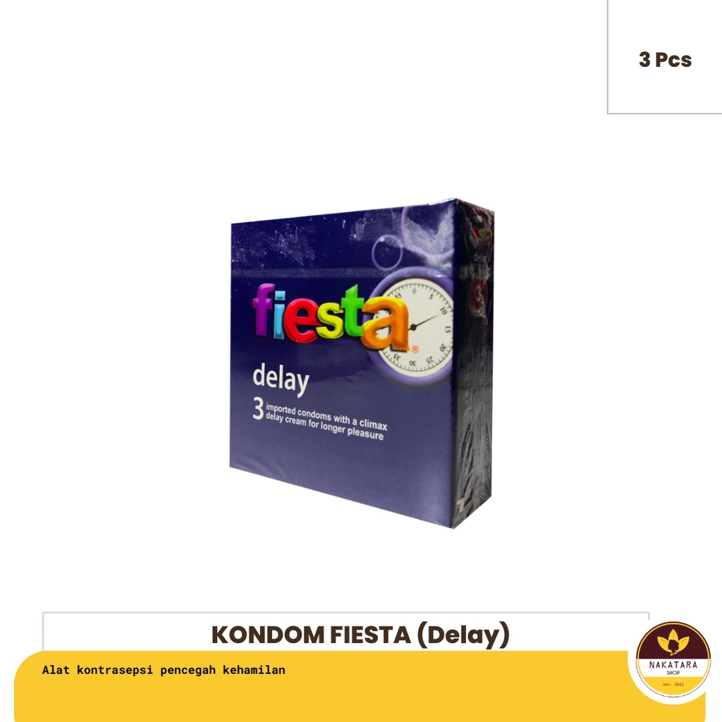 Jual KONDOM FIESTA ANEKA RASA ISI 3 PCS | Shopee Indonesia